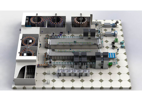 Automatic Burger Bun Bread Making Food Machine Production Line