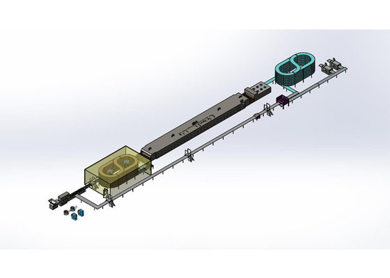 Automatic Burger Bun Bread Making Food Machine Production Line