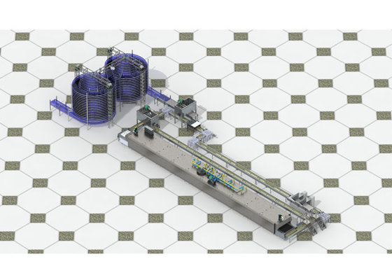 Automated Buns Bread Making Equipment High Efficiency Flat Bread Production Line
