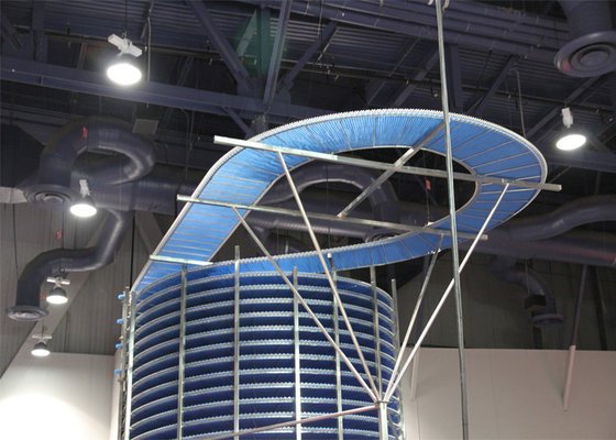 Automatic Bakery Spiral Cooling Tower Equipment For Bread Cooling