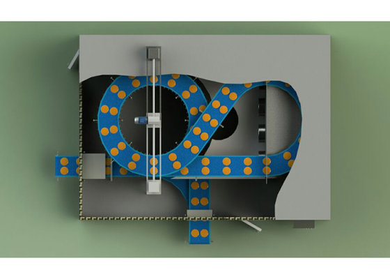 Bakery Equipment Spiral Cooling Conveyor Pastries / Bread Cooling Tower CE certification