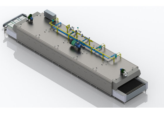 Commercial Advanced Tunnel Baking Oven Gas Heating Bread / Pizza Tunnel Oven