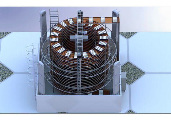 stainless steel Proofer Room Steamer Spiral Fermentation Room For Bun / Bread