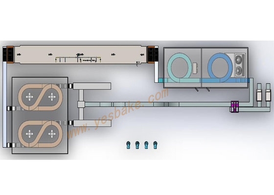 Automatic Hamburger production line , hamburger making machine