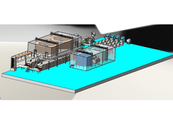 Automatic Hamburger Bun Making Machine , Hamburger Line , Hamburger Production Machine