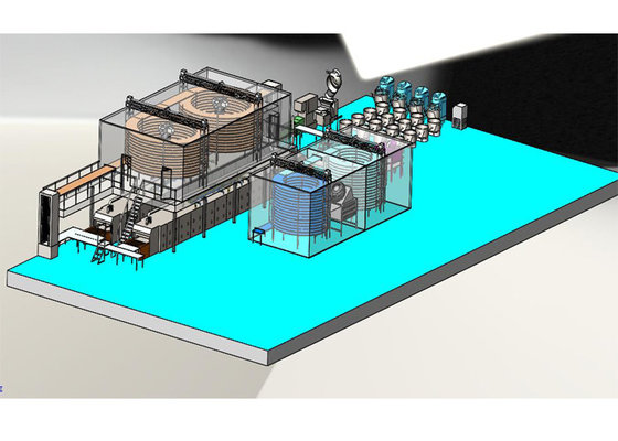 Bread Cake Toast Biscuit Production Line Bread Baking Tunnel Oven