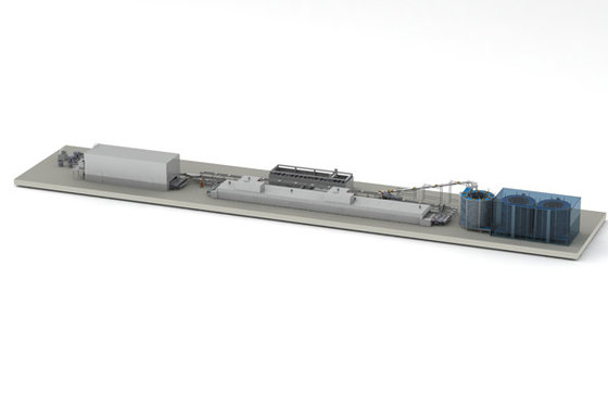 High Capacity Industrial Hamburger Bread Baking Production Line
