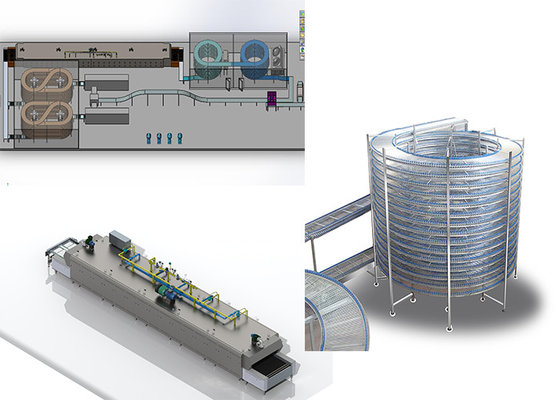 Baguette Making Machine Product Line / French Bread Production Line