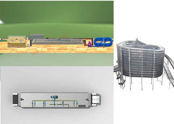 Automatic Baguette Bread Making Machine Production Line For Bakery Industries