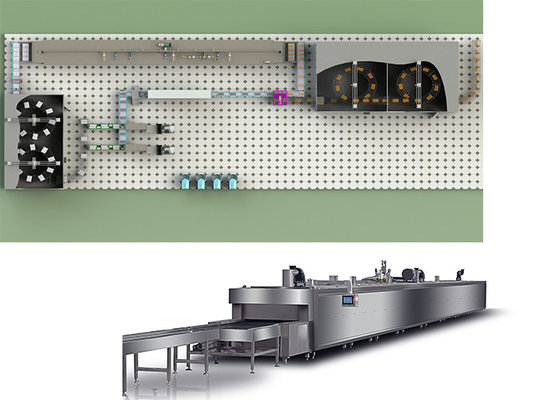 Automatic Bread And Hamburger Making Production Line / Bread Making Machine