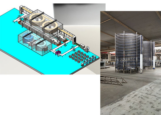 Full Automatic Hamburger Bun Production Line / Bun Making Machine / Bun Production Line