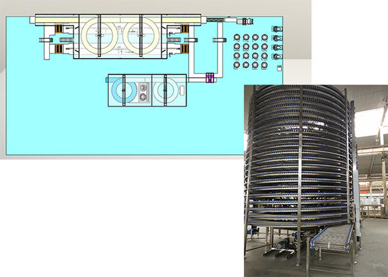 Full Automatic Hamburger Bun Production Line / Bun Making Machine / Bun Production Line