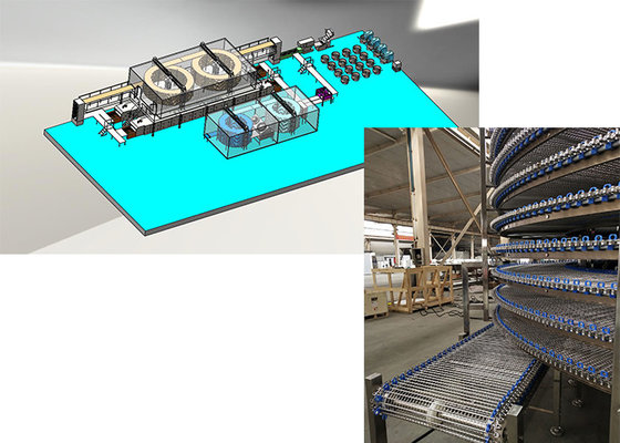 Full Automatic Hamburger Bun Production Line / Bun Making Machine / Bun Production Line