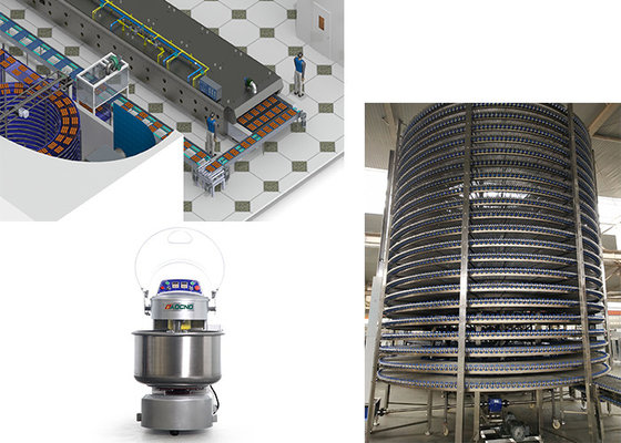 Automatic Hamburger Making Machine Processing Line / Hamburger Processing Machine