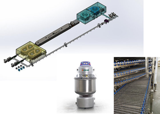 Hamburger Bun Production Line / Hamburger-Making Machines / Hamburer Slicer