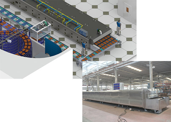Bread / Pastry / Hamburger / Bun Running Production Line / Bread Making Equipment