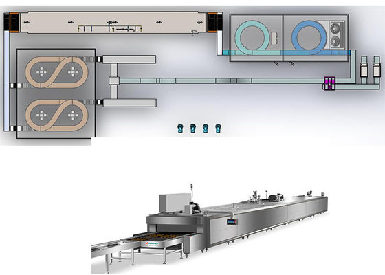 Popular Hamburger Maker Hamburger Machine Production Line / Bakery Shop Line