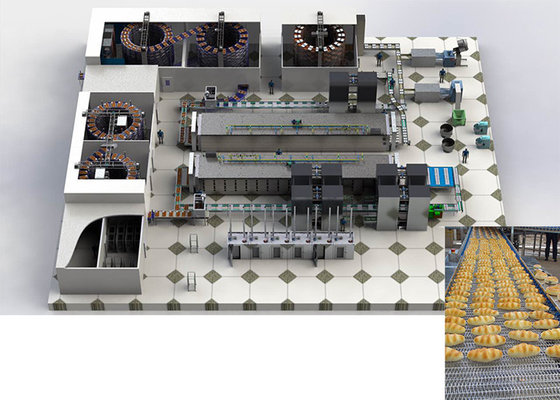 Commercial Automatic Hamburger Making Machine / Hamburger Making Line
