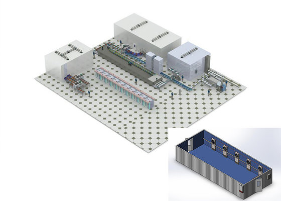 High Efficiency Hamburger Press Forming Processing Production Line
