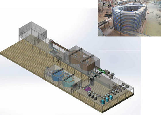 Bakery Equipment , Automatic Industrial Hamburger Bread Production Line Commercial Bakery Equipment
