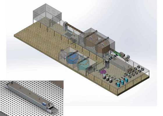 Full Automatic Toast Bread Production Line / Full Set Large Bread Production Line