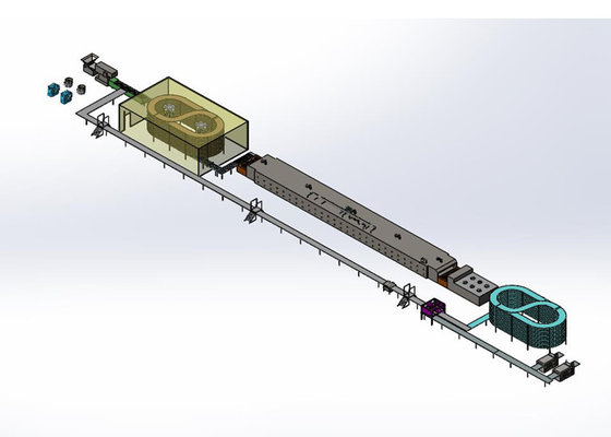 Hamburger Bread Food Processing Machine Production Line For Sale