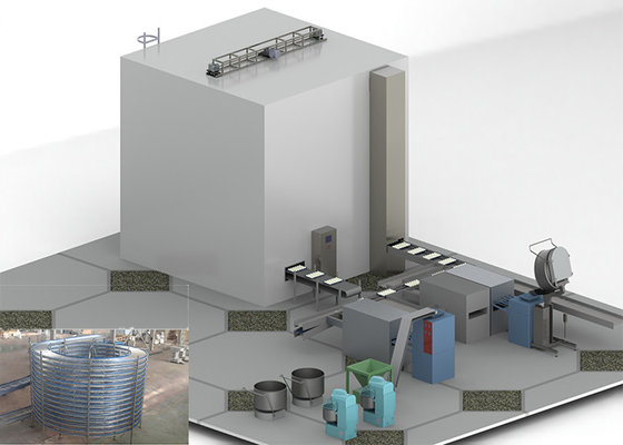 Loaf Bread / Hamburger Bread Production Line / Bakery Machine