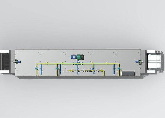 High Efficient Tunnel Bakery Gas Oven For Food / Hamburger / Bread