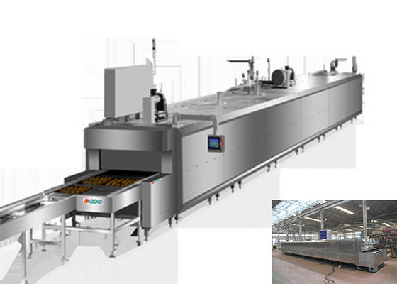 Gas Tunnel Oven / Baking Oven For Bread Production Line / Bakery Machine