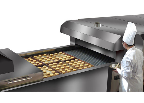 Multi-Used Industrial Oven For Cake Baking Oven Bread / Hamburger Tunnel Oven