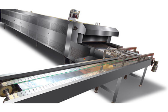 Multi-Used Industrial Tunnel Oven For Cake / Hamburger Production Line