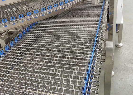 Professional Bread Spiral Cooling Screw Conveyor / Bread Production Machine