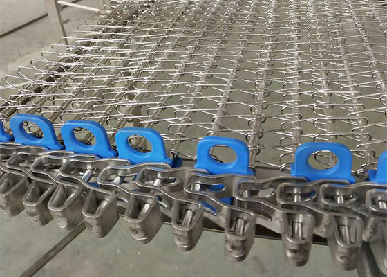 Food Grade Bread Cooling Belt Spiral Conveyor / Commercial Bakery Cooling Machine