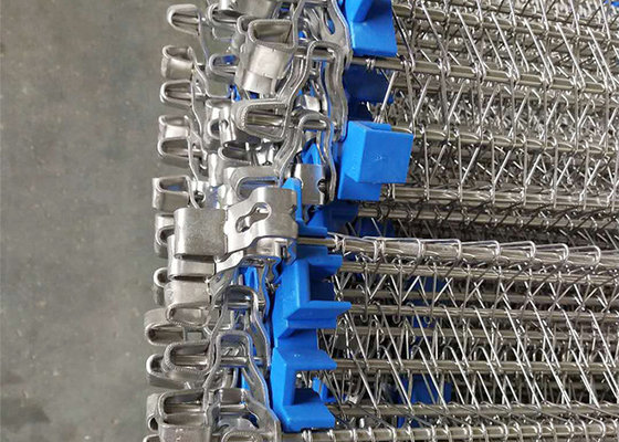 Stainless Steel Wire Mesh Bread Cooling Machine / Spiral Cooling Conveyor Belt