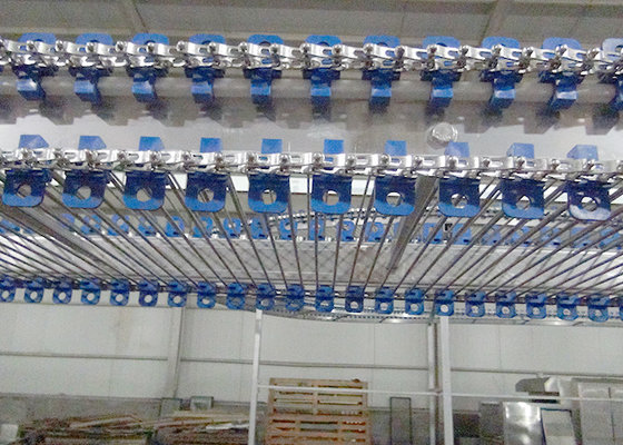 Commercial Food Spiral Cooling Conveyor For Bread Bakery Line Machine