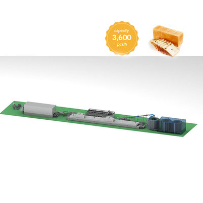 Toast & Loaf 3600pcs / H Bread Production Line