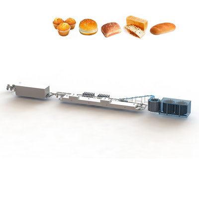 Multifunctional Bakery Equipment 200PCS / Min Bread Production Line