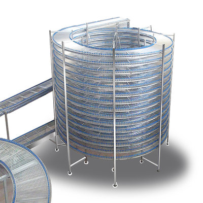 Mutil Layer Bread Sus304 Spiral Cooling Conveyor