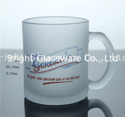 clear glass beer mug with handle for wholesale
