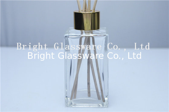 Custom Made Glass Perfume Bottle With Knob Lid