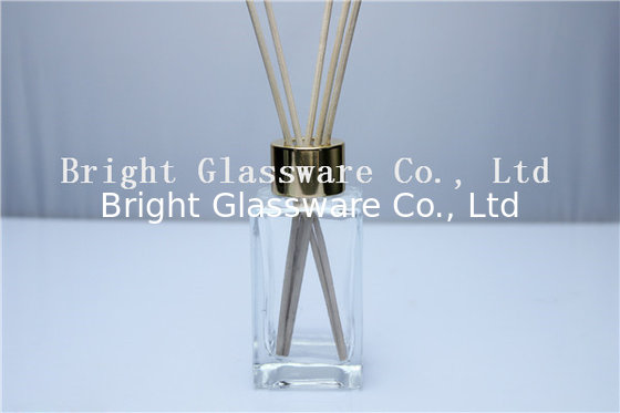 Custom Made Glass Perfume Bottle With Knob Lid