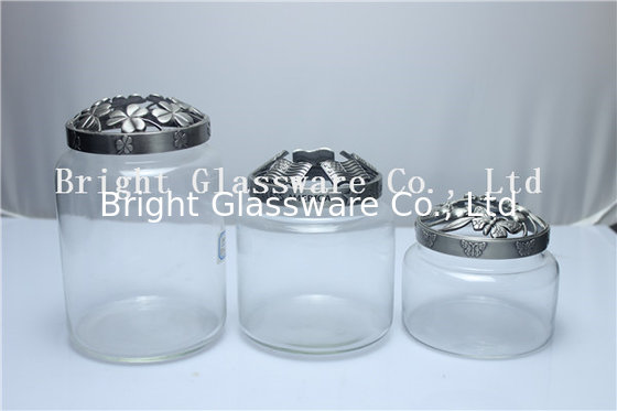 Glass Jars and metal lid