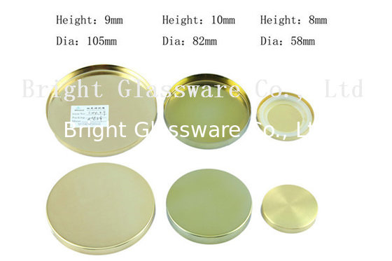 electroplating metal lid, candle lid sale