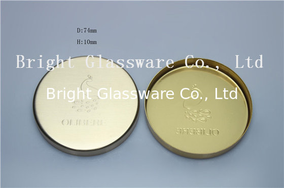 electroplating metal lid, candle lid sale