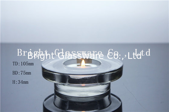 Round Table Decorations Glass Candle Holder Wholesale