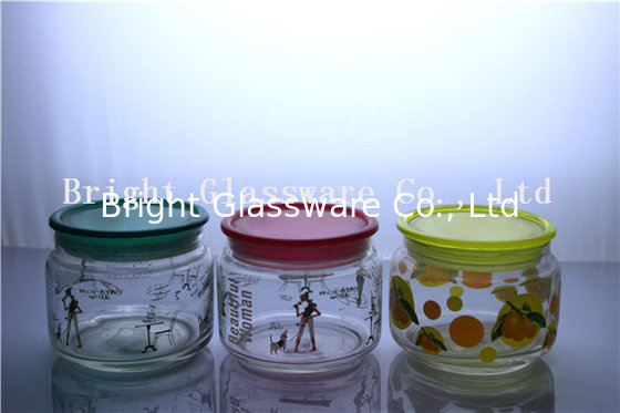 machine pressed Glass Candy jar in Storage Bottles & Jars wholesale