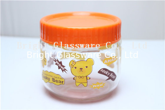 Storage Bottles & Jars glass candy jar with custom printing