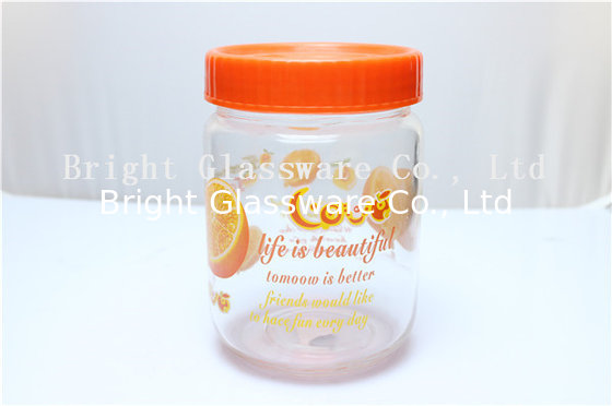 Storage Bottles & Jars glass candy jar with custom printing