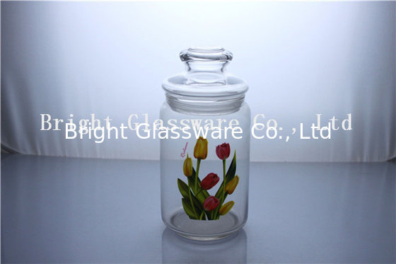 Custom Glass Storage Jars, Cheap Glass Candy Jar