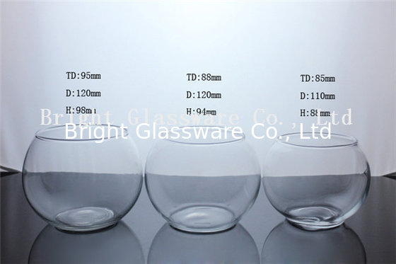 Custom flower edge design glass fish tank wholesale, glass fish jar